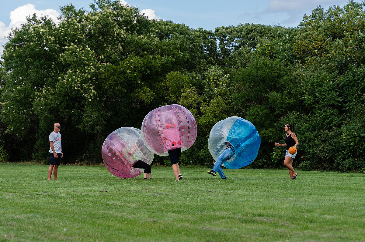 „Raus aus dem Alltag, rein in die Bubble“