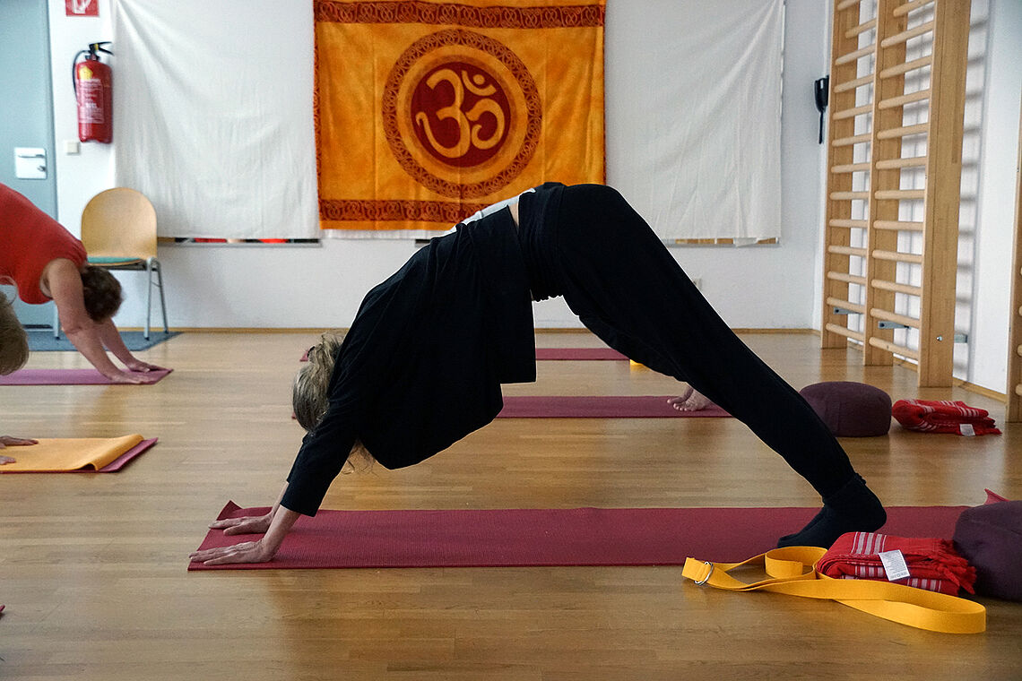 „Solange es geht, mache ich Yoga.“